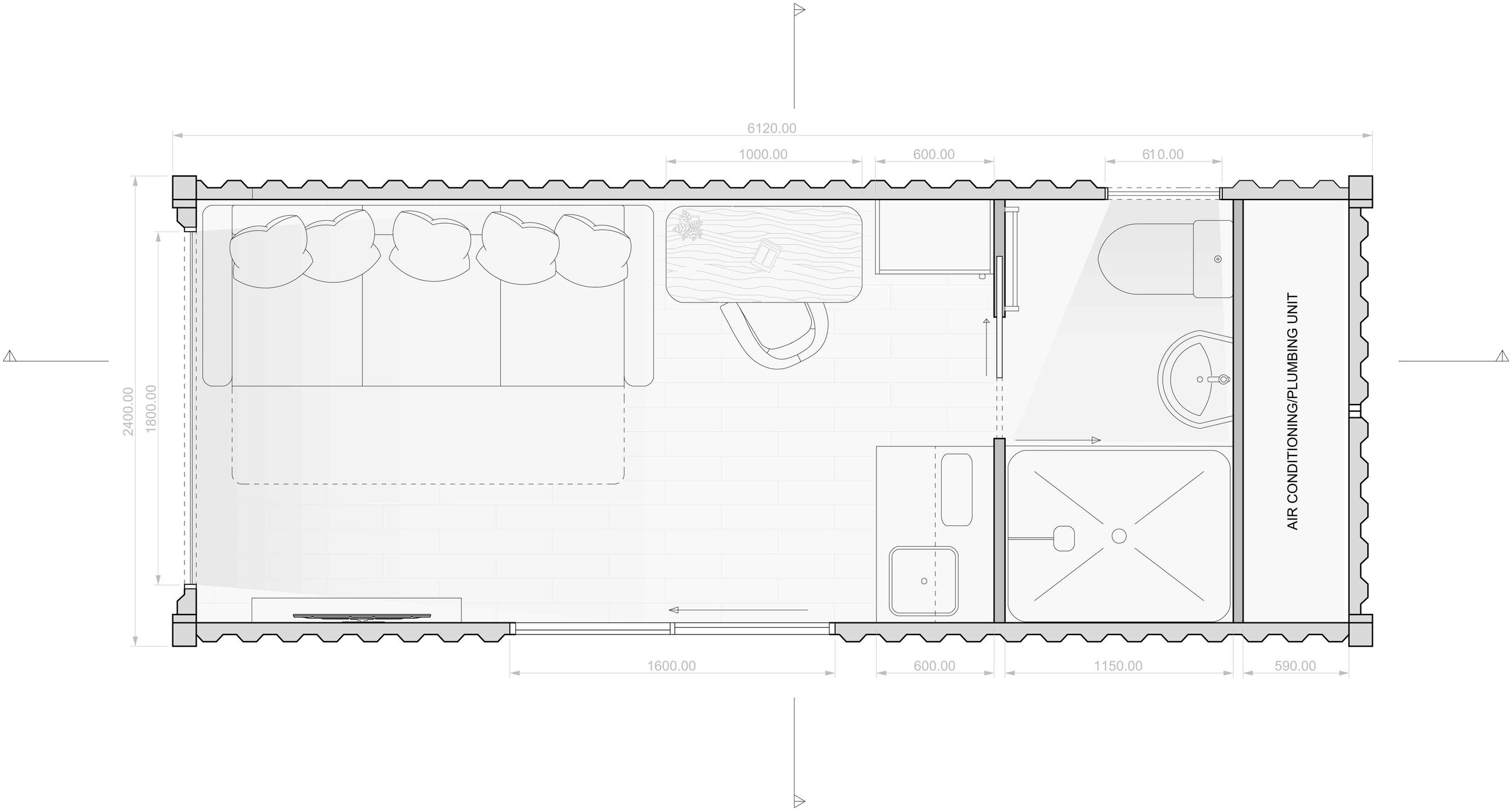 Floor plans and logistics – O My Pod