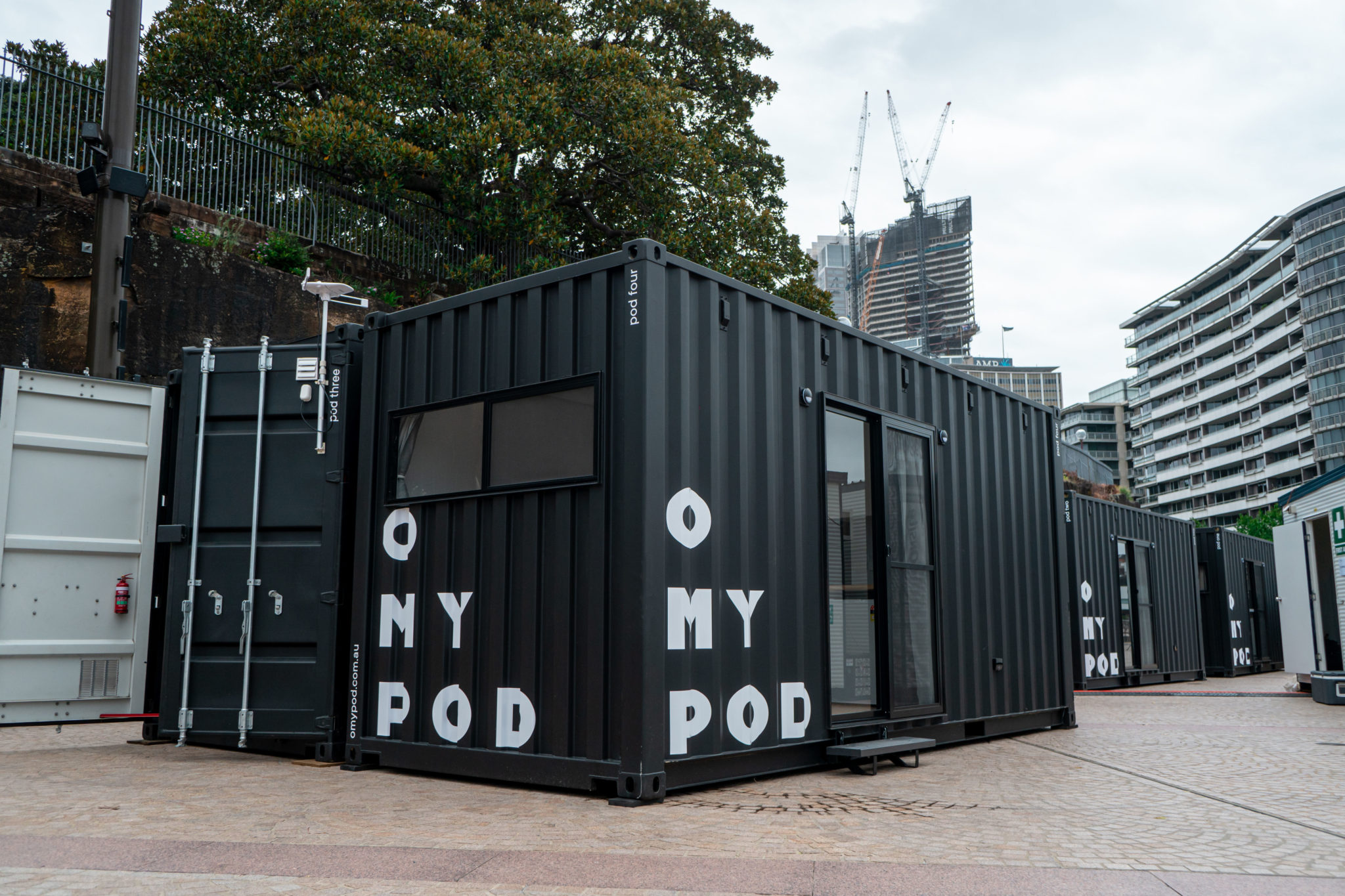 Green Room pods – O My Pod